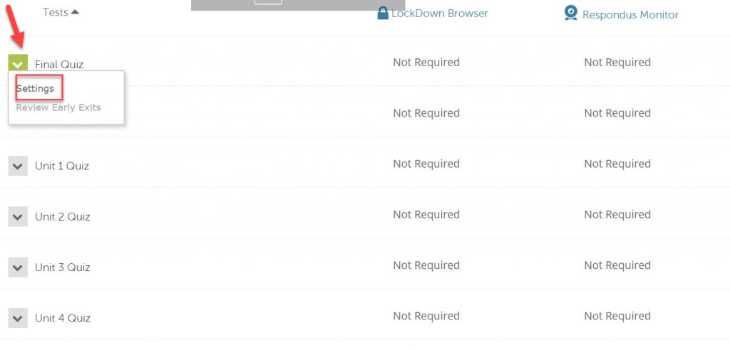 Enabling Respondus LockDown Browser – Centre of Leadership, Learning ...